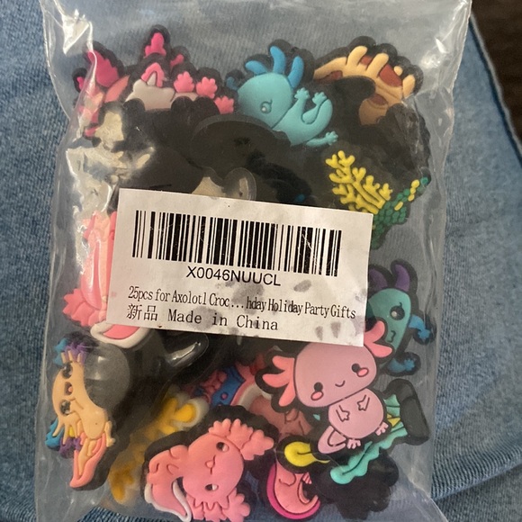 CROCS | Other | 25 Piece Axolotl Croc Charms | Poshmark